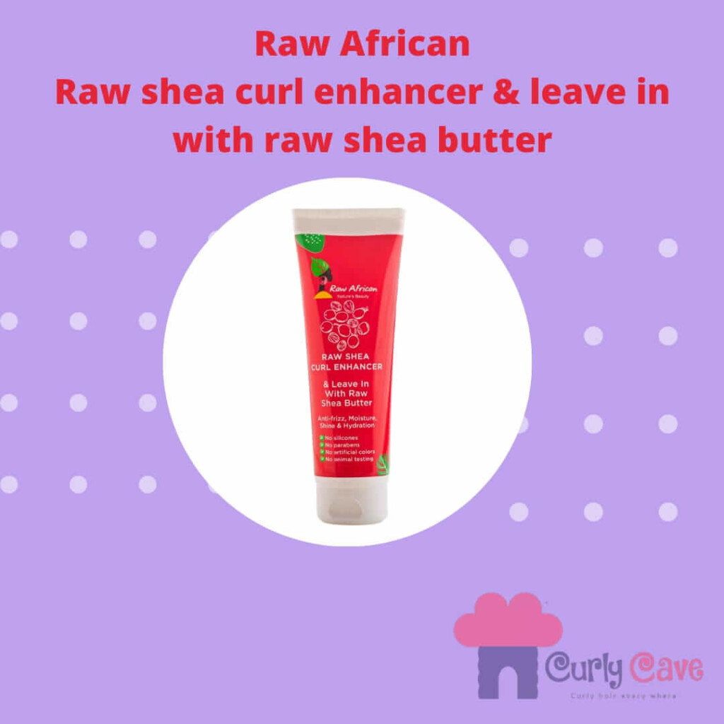 Raw African Shea Butter Leave-in Curl Enhancer (250ml) رو أفريكان ليف ...