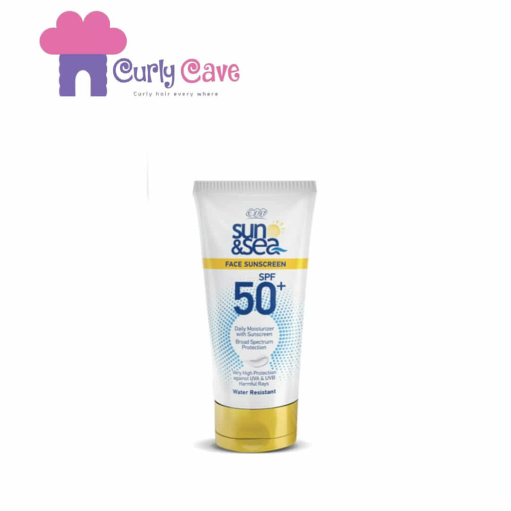 EVA Sun & Sea Face Sunscreen SPF+50 (40ml) ايفا صن اند سي كريم للوجه ...