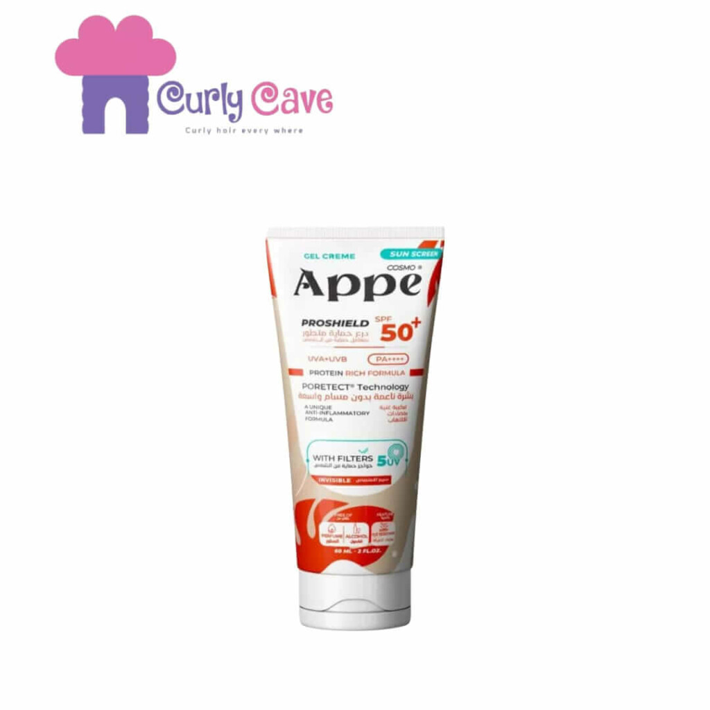 COSMO APPE Gel Sun Screen SPF50+(60ML)كوزمو ابي صن سكرين جل كريم بمعامل ...